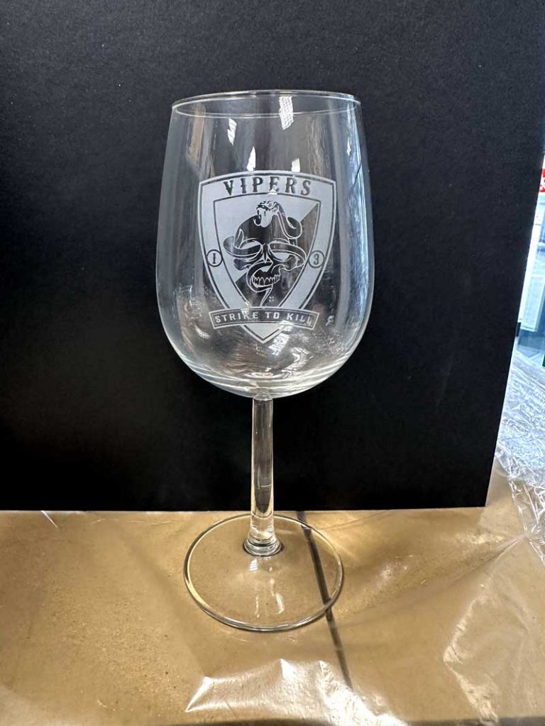 Printed Glasses Vipers Strike to Kill 1-3rd Attack Battalion 12th ...